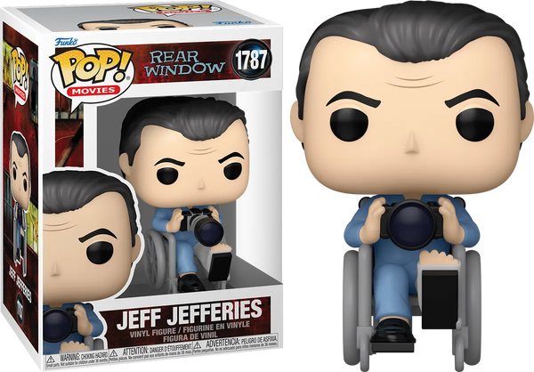 Rear Window (1954) - L.B. "Jeff" Jefferies Pop! Vinyl - Titan Pop Culture