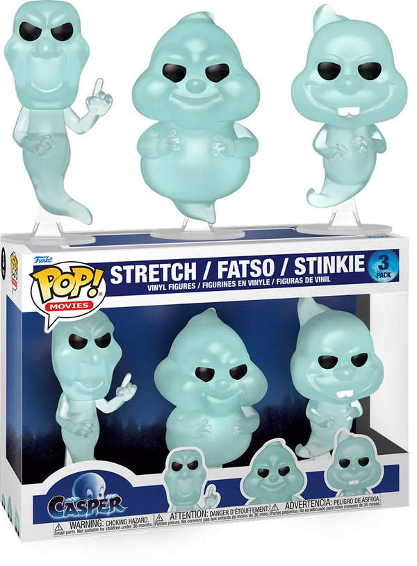 Casper: 30th Anniversary - Ghostly Trio Pop! Vinyl 3-Pack