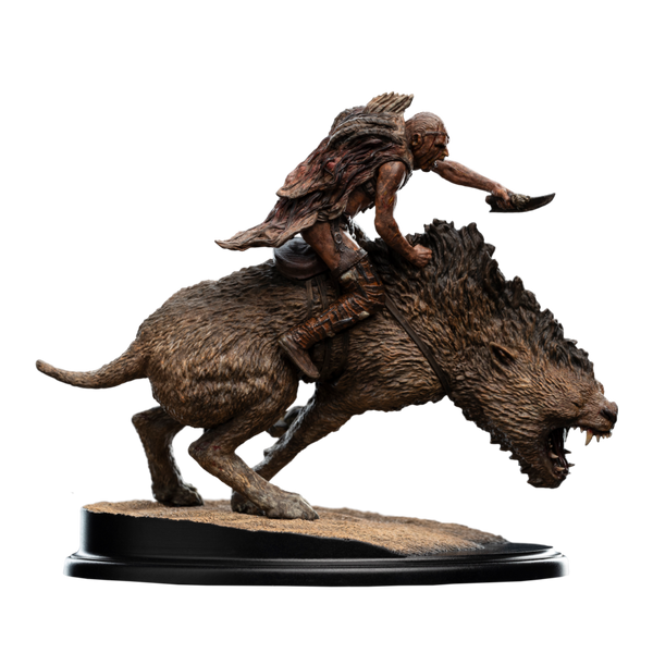 The Lord of the Rings - Sharku on Warg Miniature Statue