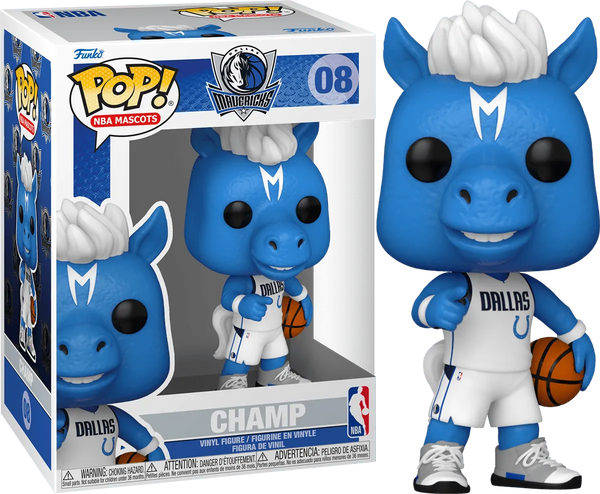 NBA: Mascots - Dallas Champ Pop! Vinyl