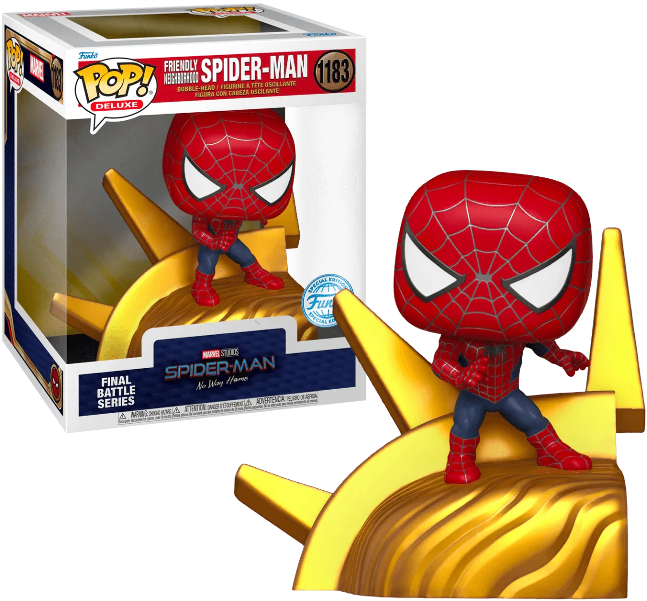 Spider-Man: No Way Home - Neighbourhood Spider-Man Build-A-Scene US Ex