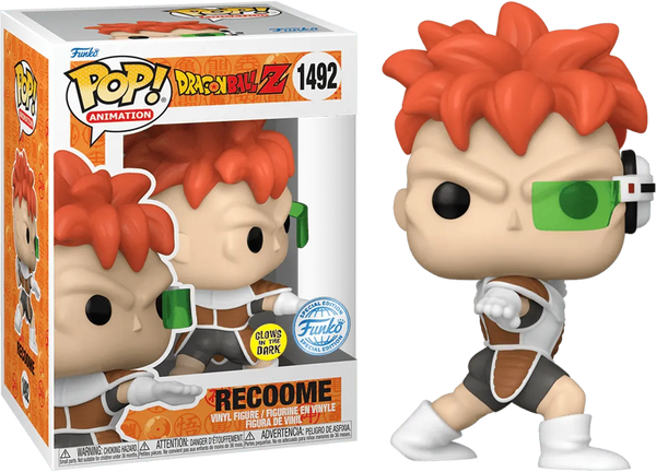 Dragon Ball Z - Recoome US Exclusive Glow Pop! Vinyl [RS] - Titan Pop ...