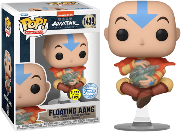 Avatar the Last Airbender - Aang (Floating) US Exclusive Glow Pop! Vin