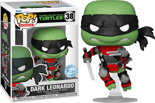 Teenage Mutant Ninja Turtles - Dark Leonardo (Comic) Pop! Vinyl [RS]