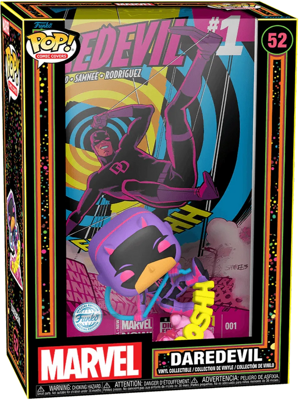 Marvel Comics - Daredevil #220 US Exclusive Blacklight Pop! Comic Cover ...