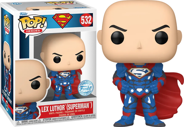 DC Comics - Lex Luthor (Superman) US Exclusive Pop! Vinyl [RS] - Titan ...