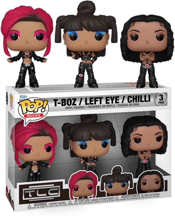 TLC: No Scrubs - T-Boz, Left Eye & Chilli Pop! Vinyl 3-Pack