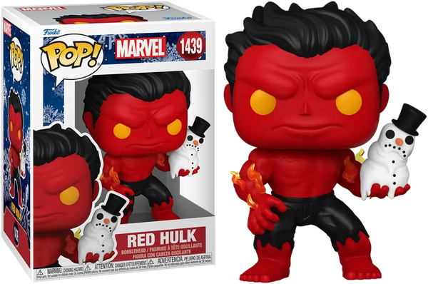 Marvel - Red Hulk with Snowman (Holiday) Pop! Vinyl