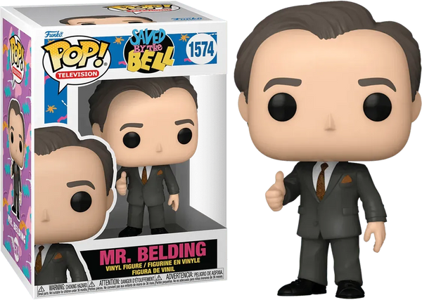 Saved by the Bell: 30th Anniversary - Mr. Belding Pop! Vinyl - Titan ...