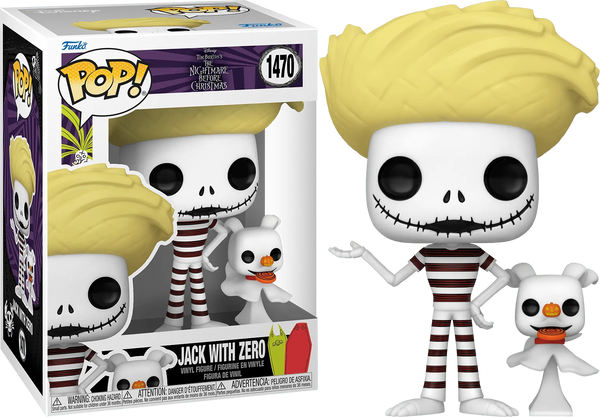The Nightmare Before Christmas - Jack with Zero Pop! Vinyl