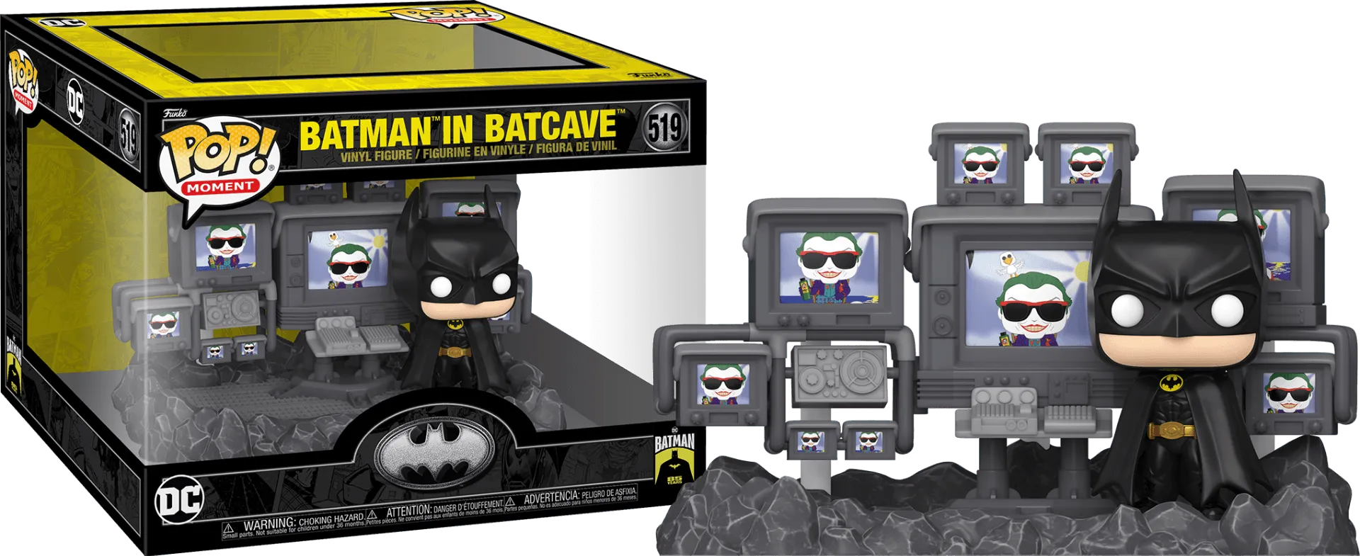 Batman: 85th Anniversary - Batman in Batcave (1989) Pop! Moment - Titan ...