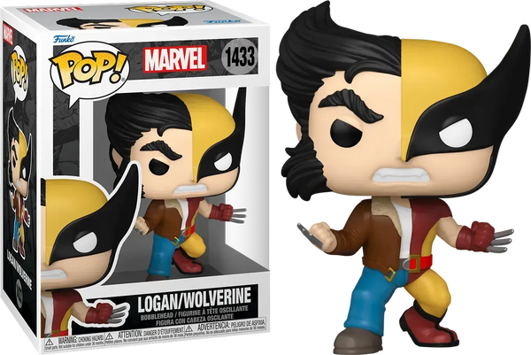 Marvel Comics - Wolverine/Logan Split Pop! Vinyl