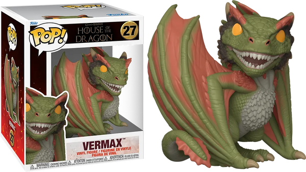 House of the Dragon - Vermax 6" Pop! Vinyl - Titan Pop Culture