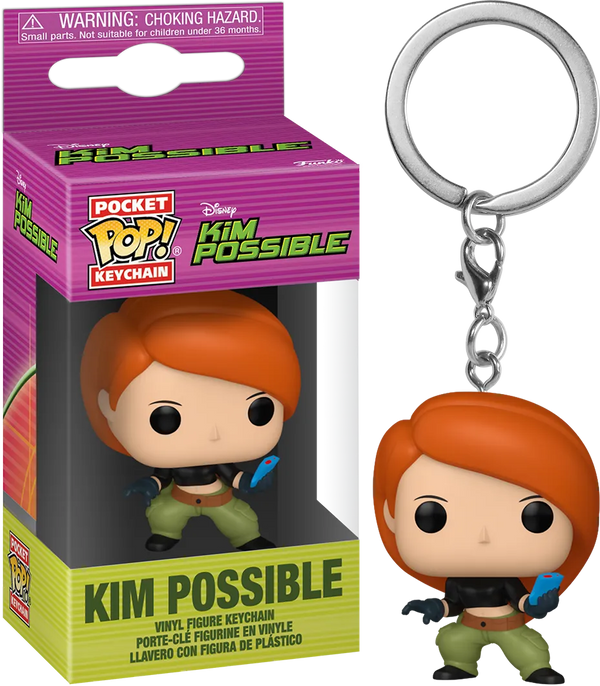 Kim Possible - Kim Pop! Keychain - Titan Pop Culture
