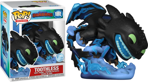 How to Train Your Dragon - Toothless with Lightning US Exclusive Pop!