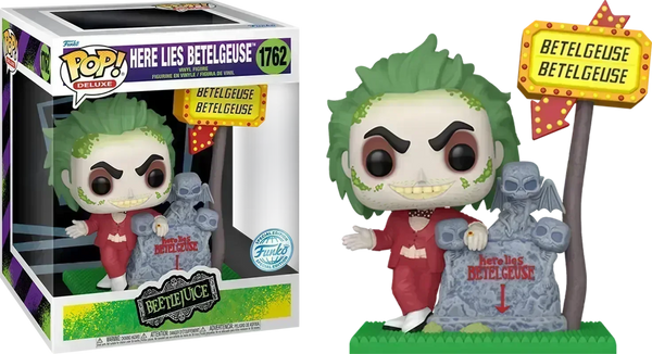 Beetlejuice - Here Lies Betelguise US Exclusive Pop! Deluxe [RS]