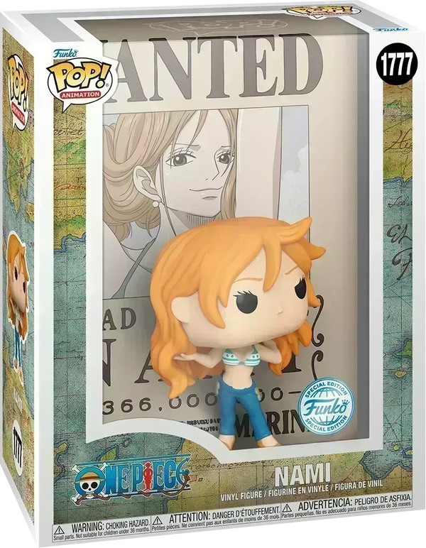 One Piece - Nami Wanted Poster US Exclusive Pop! Cover [RS]