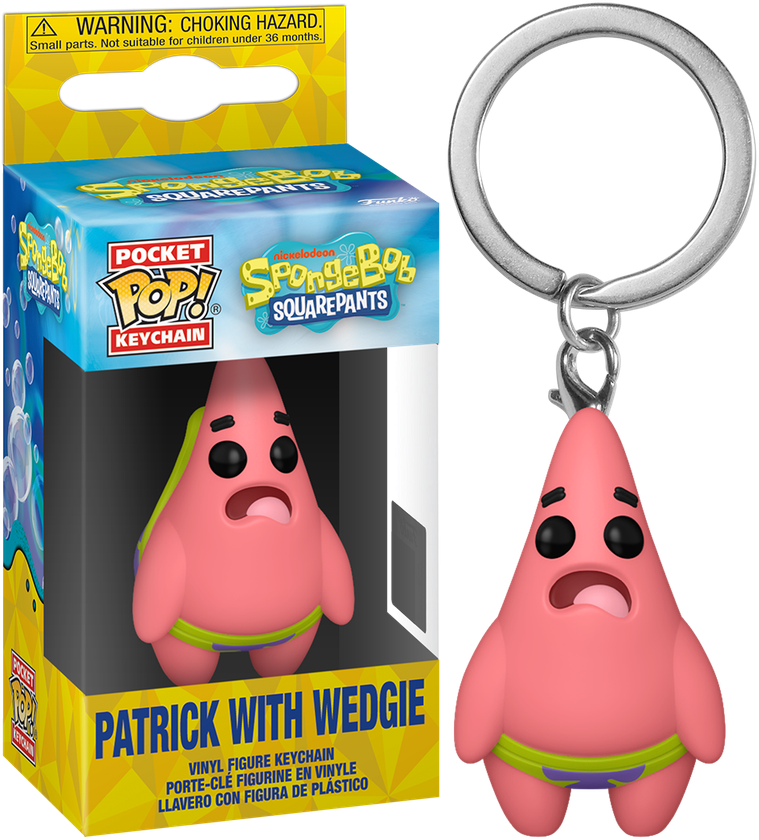 SpongeBob SquarePants - Patrick with Wedgie US Exclusive Pop! Keychain