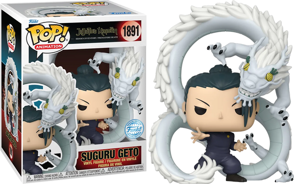 Jujutsu Kaisen - Suguru Geto (with Rainbow Dragon) US Exclusive Pop ...
