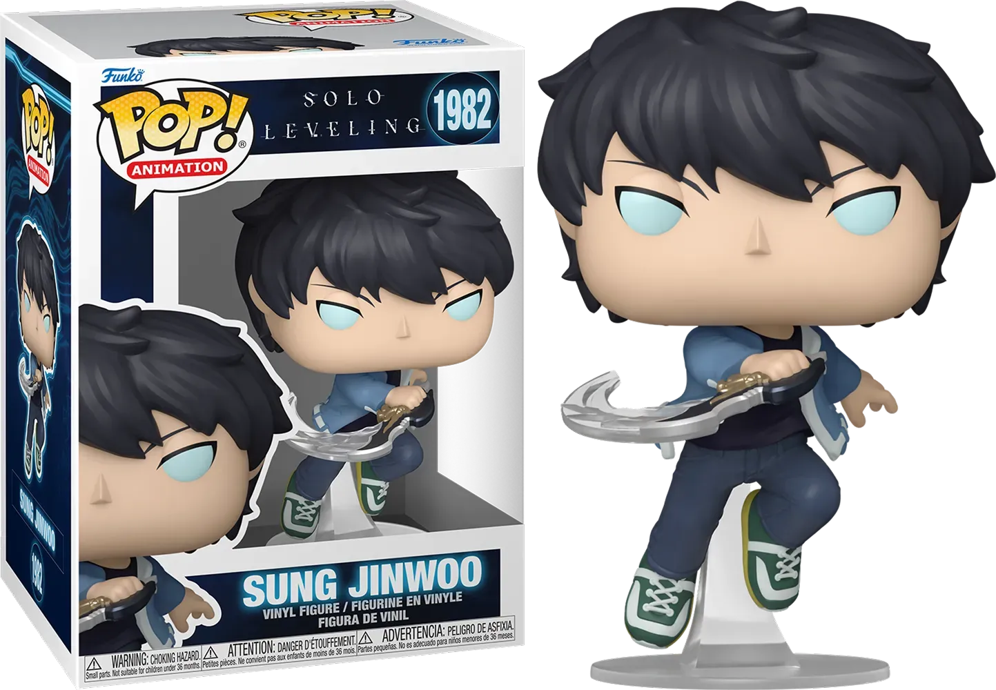 Solo Leveling Funko Pop Funko Pop! Animation Solo Leveling Sung Jinwoo ...