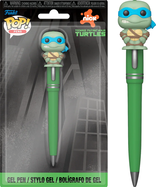 Teenage Mutant Ninja Turtles - Leonardo (Green Ink) Pop! Pen - Titan ...