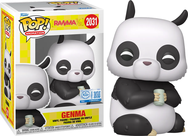 Ranma 1/2 - Genma (Panda) US Exclusive Pop! Vinyl [RS]