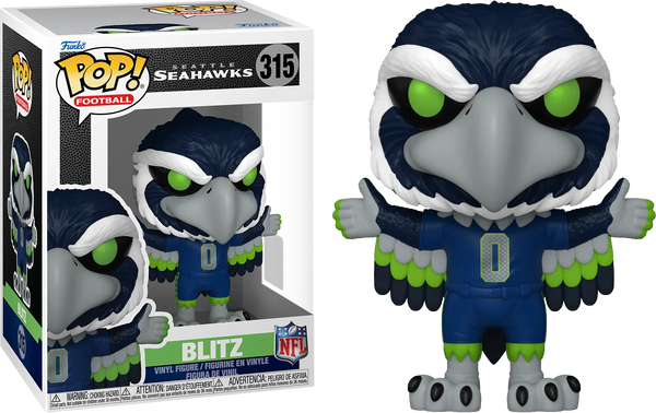 NFL: Mascots - Seattle Seahawks Blitz Pop! Vinyl