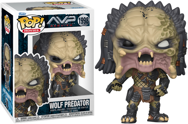 Alien Vs Predator: Requiem - Wolf Predator (with chase) Pop! Vinyl