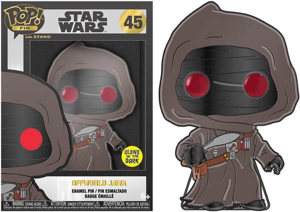 Star Wars - Offworld Jawa Glow Enamel Pop! Pin