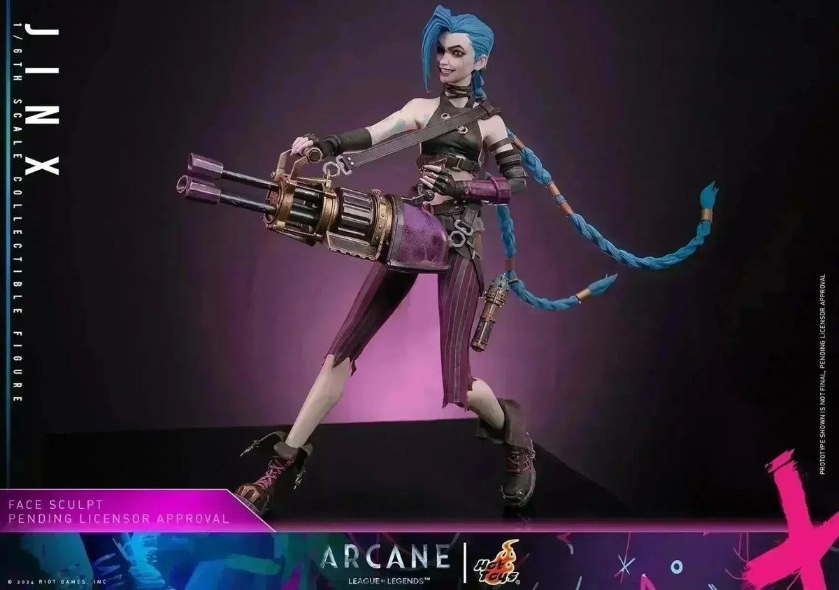 Arcane: League of Legends (TV) - Jinx 1:6 Scale Collectable Action Fig