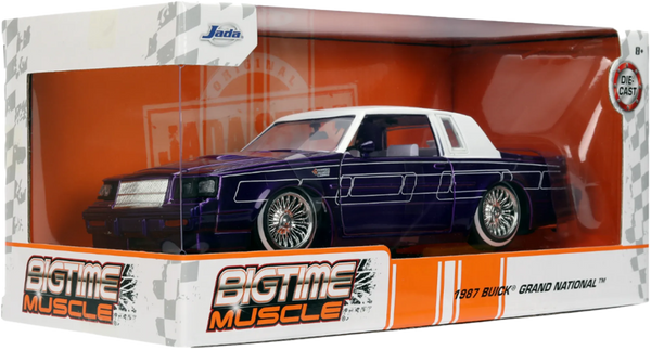 Big Time Muscle - 1987 Buick Grand National 1:24 Scale Diecast Vehicle