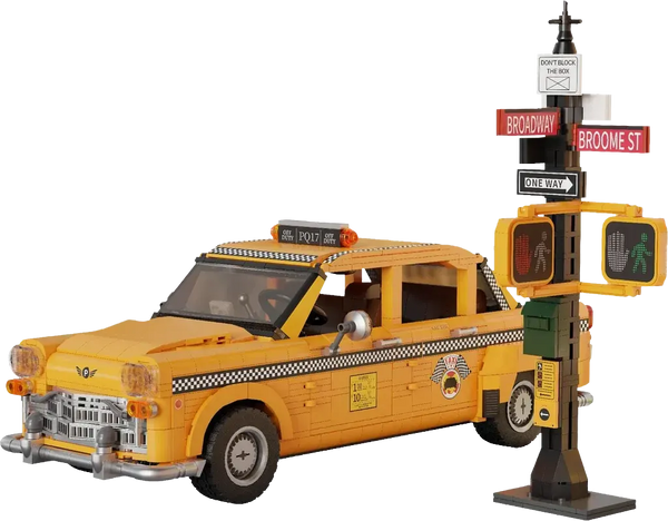 Joyride Series - New York Yellow Cab Construction Set (1601pc)