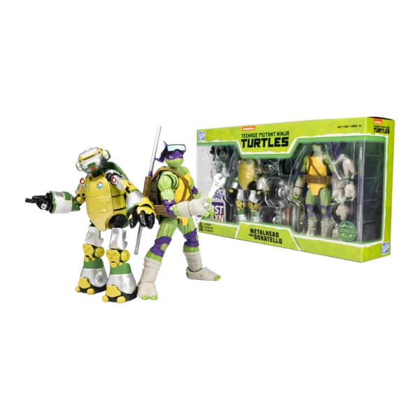 Teenage Mutant Ninja Turtles - Metalhead & Donatello BST AXN 1:15 Scal