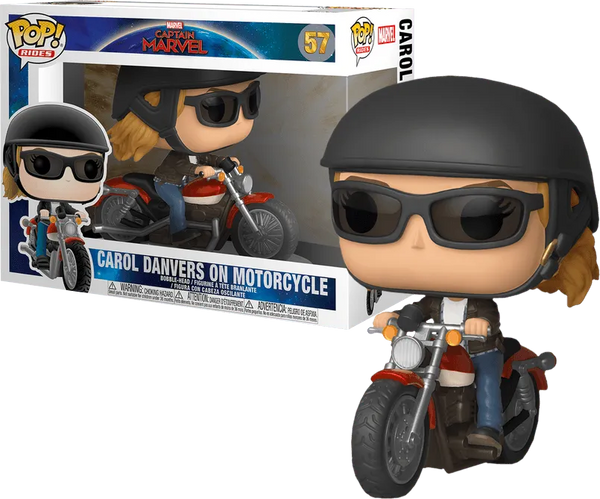 Captain Marvel - Carol Danvers on Bike Pop! Ride